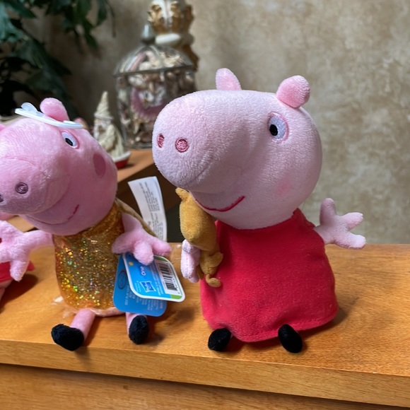Ty and Hasbro | Toys | One Hasbro Hollywood Peppa Pig And Two Ty Peppa ...
